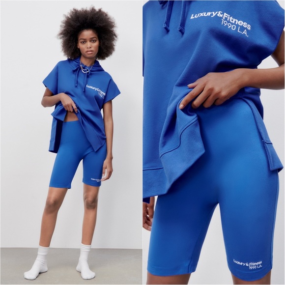 Zara | Shorts | Zara Luxury Fitness Bike Shorts | Poshmark